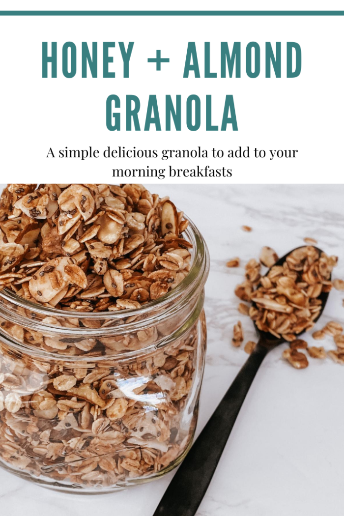 Simple Honey + Almond Granola